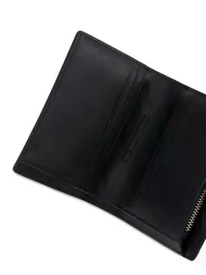 Karl Lagerfeld Padlock Flap Wallet - Black