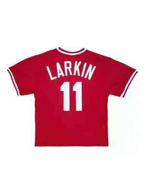 Mitchell & Ness Mlb 1990 Barry Larkin T-shirt - Red