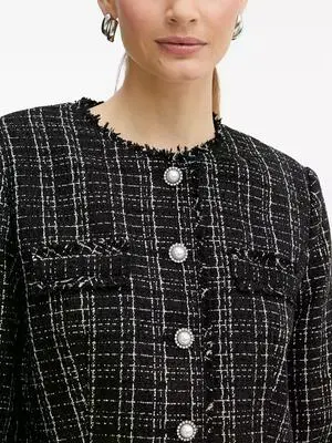 Guess Pearl-button Tweed Jacket