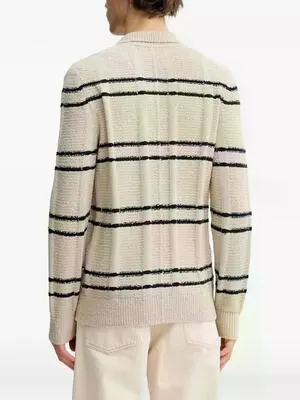 Marc O'polo Striped Buttoned Cardigan