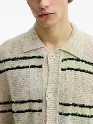 Marc O'polo Striped Buttoned Cardigan