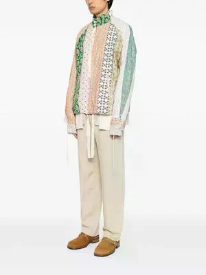MIDORIKAWA Patchwork Floral Print Jacket