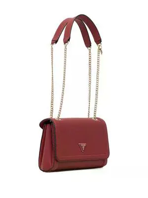 Guess Mini Noelle Chain Detail Cross Body Bag - Red
