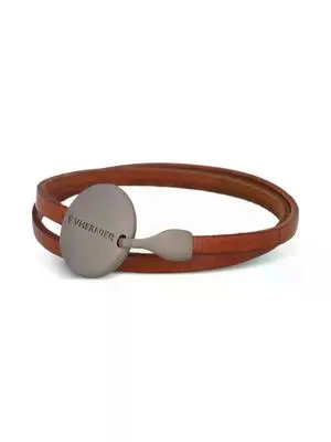 Vhernier Leather Circle Bracelet