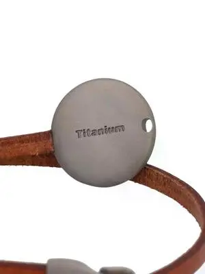 Vhernier Leather Circle Bracelet