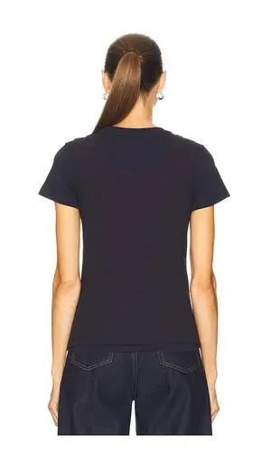 GRLFRND Layered Short Sleeve Tee - Navy