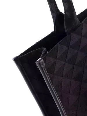 Prada Symbole Shopper Jacquard Large Tote Bag