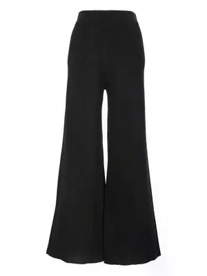 Agnona Ribbed Flared Trousers