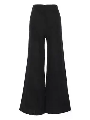 Agnona Ribbed Flared Trousers