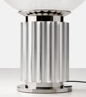 FLOS Taccia Small Table Lamp Achille And Pier Giacomo Castiglioni - Silver