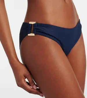 Heidi Klein Embellished Bikini Bottoms - Blue