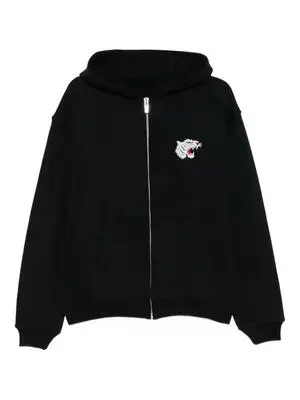 MELT Embroidered Zip-up Hoodie