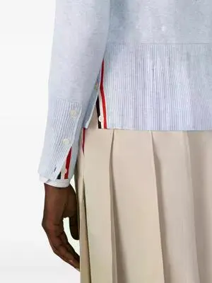 Thom Browne Four-bar Stripe Cardigan