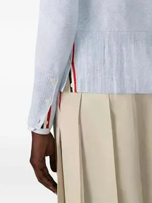 Thom Browne Four-bar Stripe Cardigan