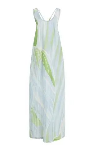 Significant Other Giorgie Linen-blend Maxi Dress - Multi
