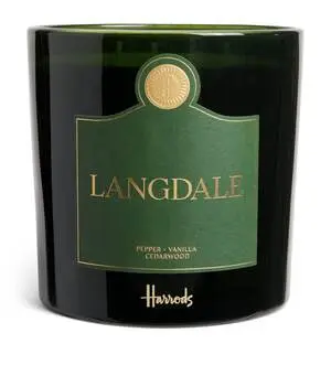 Harrods Langdale Scented Candle - Ivory