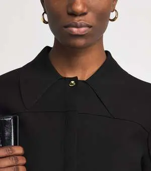JOSEPH Milano-knit Gare Cropped Jacket - Black