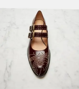 Chloé Susanna Mary Jane Pumps - Brown