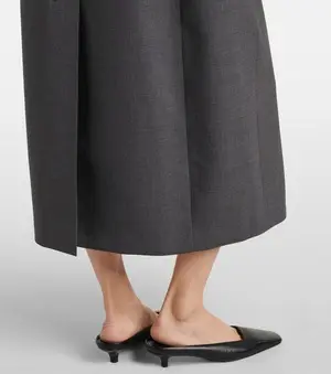 RÓHE Double-breasted Virgin Wool Coat