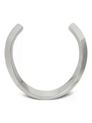 JIL SANDER Engraved Logo Choker Necklace