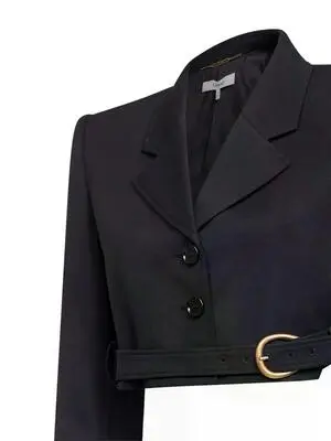 Chloé Lapel Belted Jacket