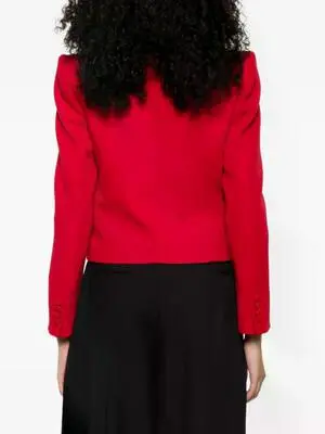 Valentino Garavani Double-breasted Cropped Blazer