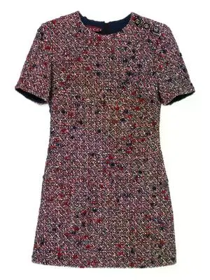 Gucci Tweed Button-detailed Dress