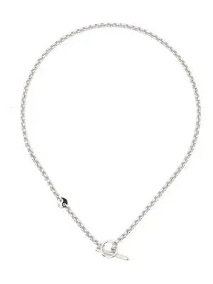 MARIA BLACK Yin-yang Charm Necklace - Silver