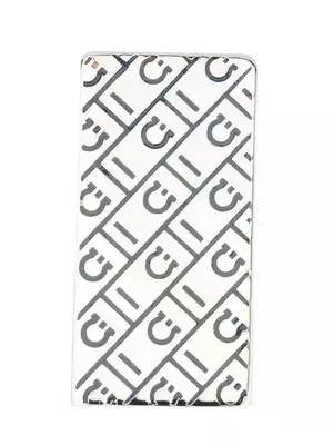 FERRAGAMO Patterned Pin - Silver