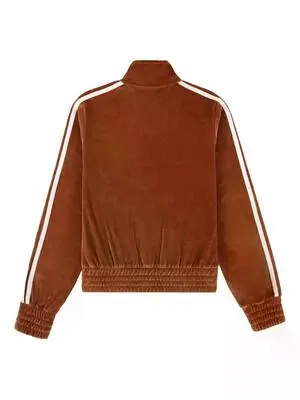Sporty & Rich Elio Stripe Logo-embroidered Sweatshirt