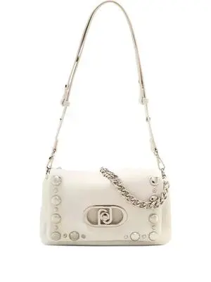 Liu Jo Lapuffy Medium Shoulder Bag - White