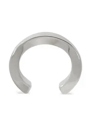 JIL SANDER Engraved Logo Cuff Bracelet