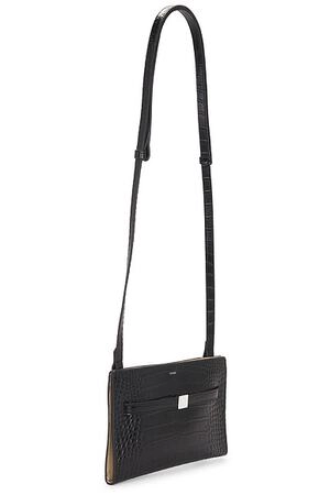 TOTEME Belted Croc Effect Crossbody Bag