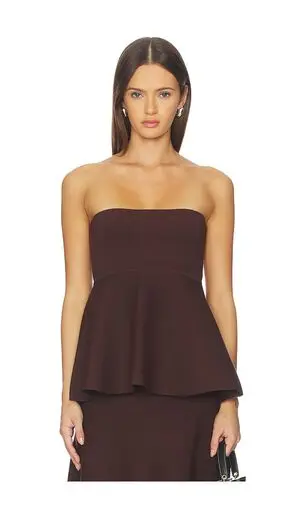 Line & Dot Kingston Knit Peplum Top