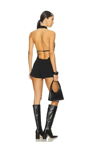 RUNAWAY THE LABEL Halterneck Playsuit