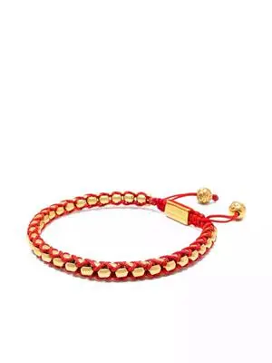 NIALAYA JEWELRY Box Chain Bracelet With String Detail