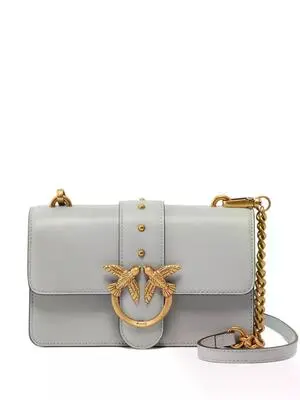 Pinko Small Love One Leather Shoulder Bag