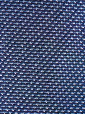 Eton Patterned Tie - Blue