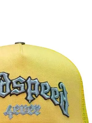 GODSPEED Embroidered Logo Trucker Cap - Yellow