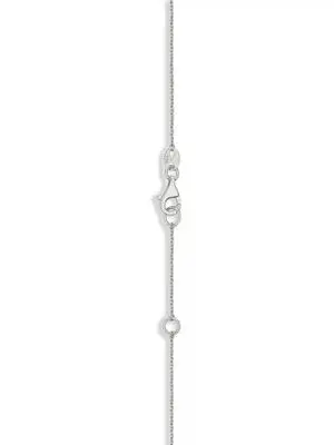 JEWELS AFICIONADO 18k White Gold Diamond Trio Tennis Necklace