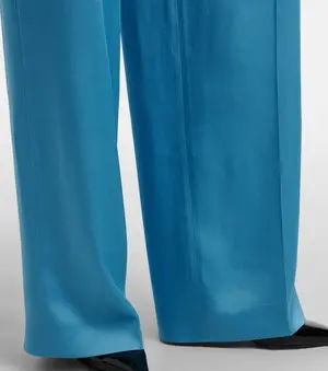 Stella McCartney Satin Wide-leg Trousers