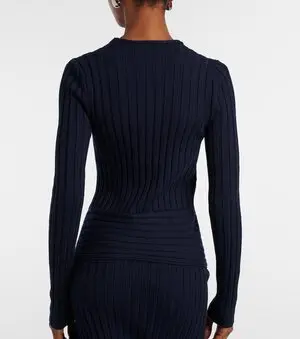 Stella McCartney Ribbed Cotton Sweater