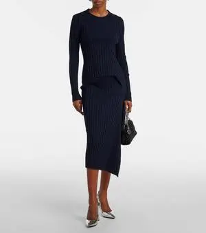 Stella McCartney Ribbed Cotton Sweater