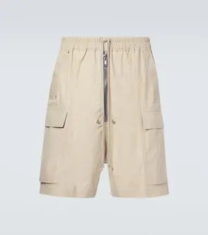 Rick Owens Cotton Cargo Shorts
