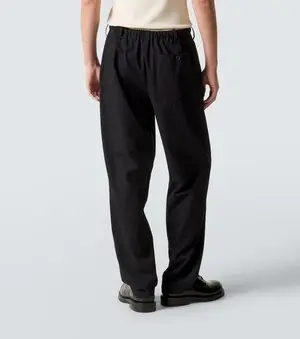 Dries Van Noten Cotton Straight Leg Trousers
