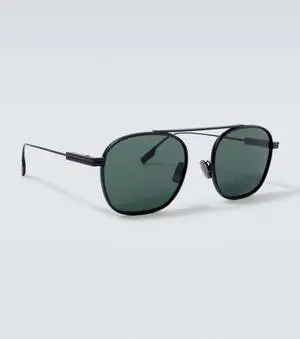 Zegna Orizzonte Round Frame Sunglasses