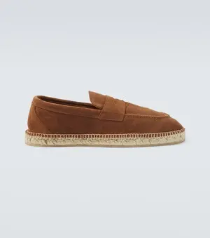 LARDINI Suede Espadrilles - Brown