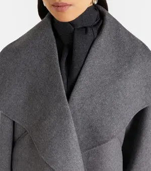 TOTEME Signature Wool Jacket - Grey