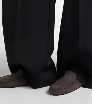 TOD'S Gommino Suede Loafers