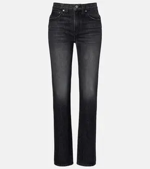 Khaite Farley Straight Leg Jeans